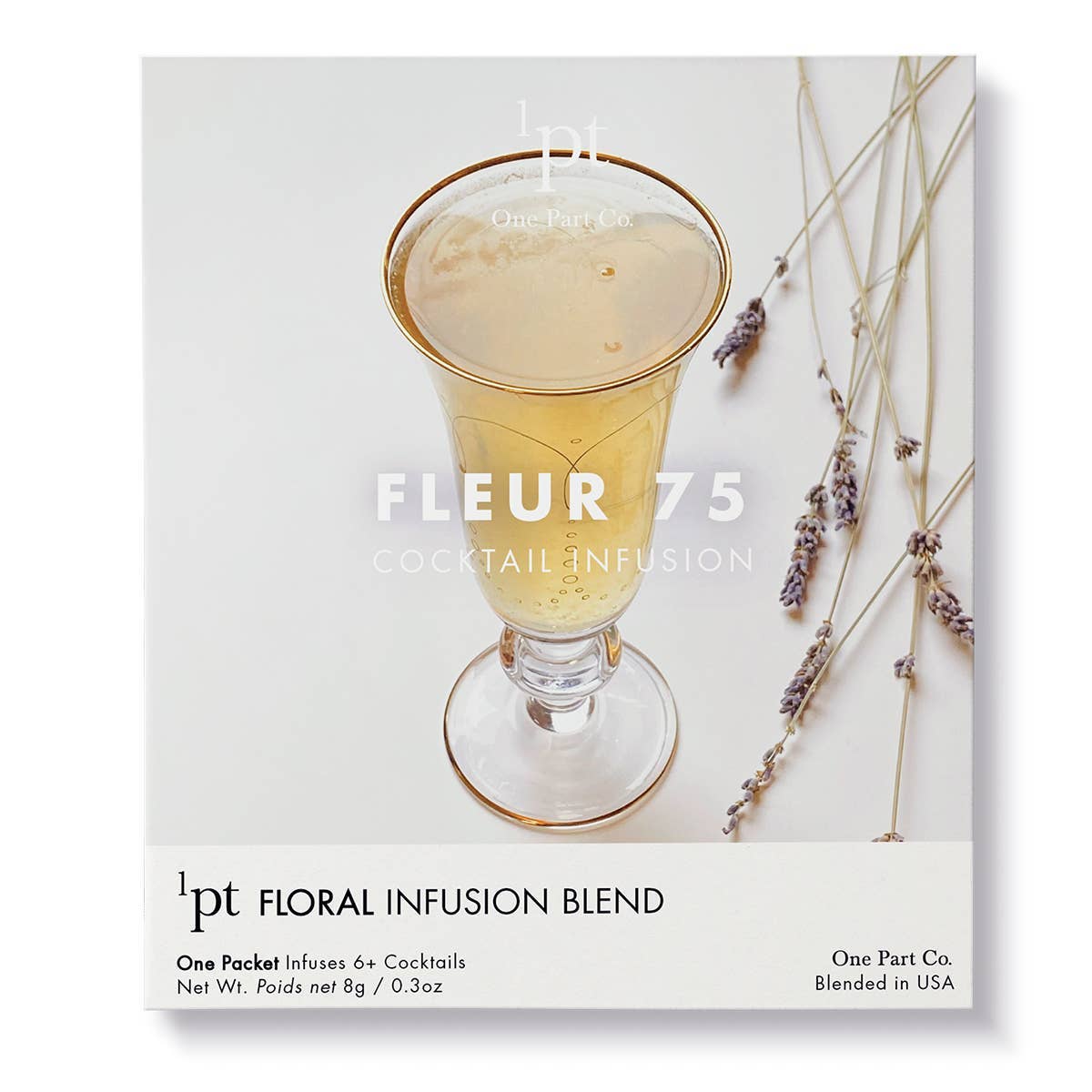 1pt Fleur 75 Cocktail Pack – Something Splendid Co.