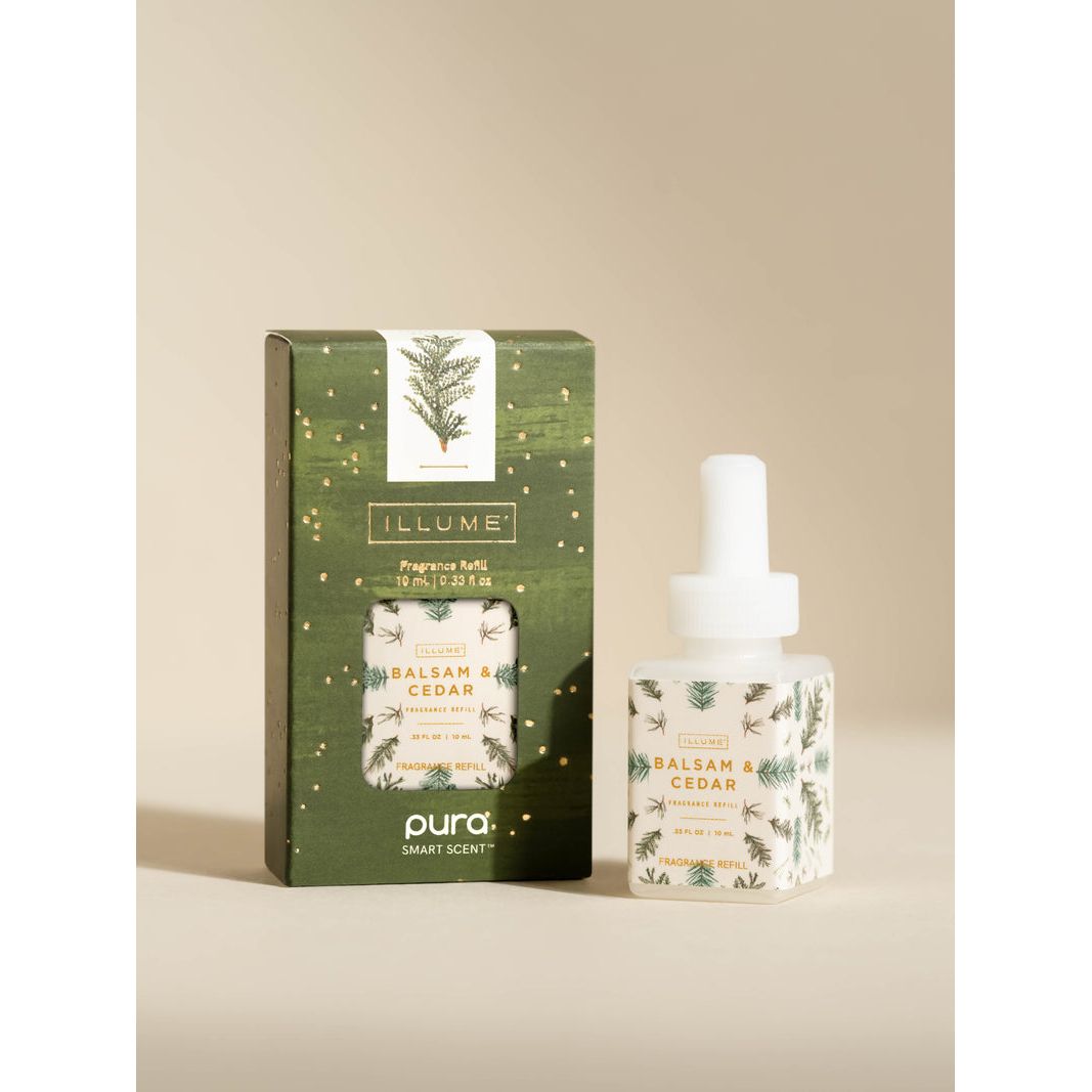 Balsam And Cedar Diffuser Oil Pura Smart Vial Something Splendid Co
