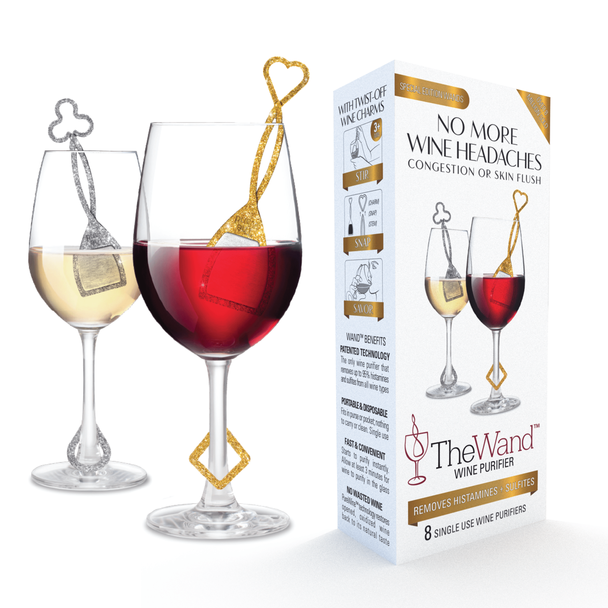 The Wand Wine Purifier 8 Pack Something Splendid Co