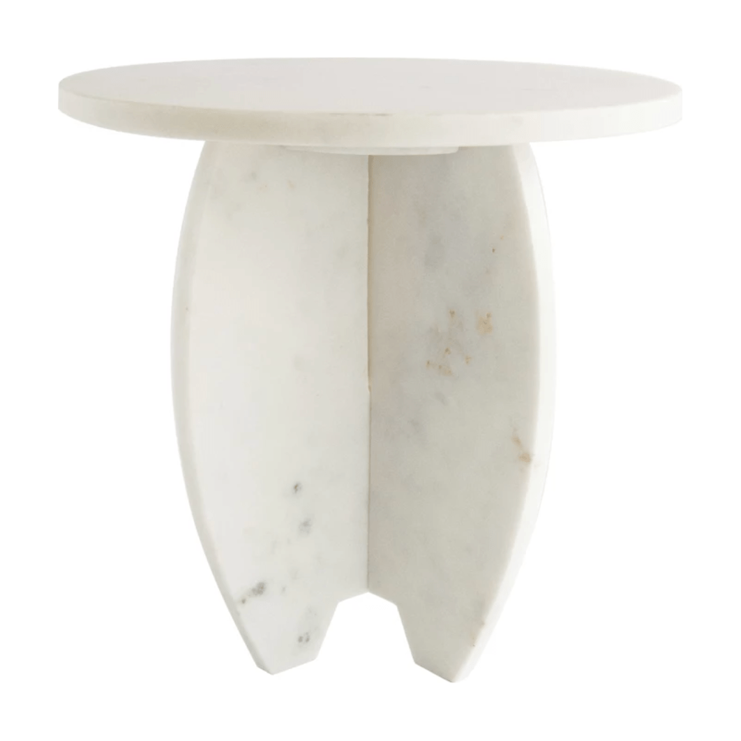 Marble Pedestal with Interlocking Base | Small – Something Splendid Co.